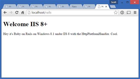 Announcing Running Ruby On Rails On Iis8 Or Anything Else Really