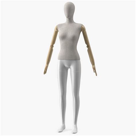 Flexible Female Mannequin Rigged For Maya 3d Model 89 Ma Free3d