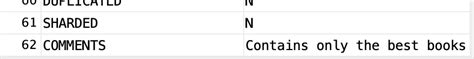 Sql Developer Comments On Table Schneide Blog