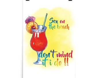 Gin Cocktails Menu Cocktail Wall Art Gin Poster Gin Etsy