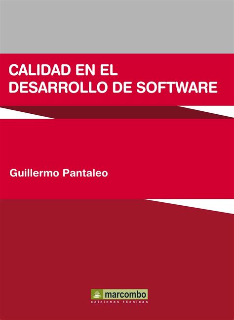 La Fuerza Marcombo Calidad En El Desarrollo De Software