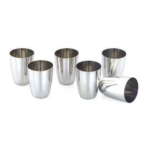 Kalpesh Stainless Steel Drinking Glass At Rs 230kilogram In Mumbai