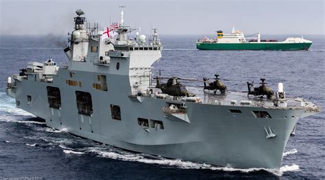 Royal Navy Landing Platform Helicopter L 12 Hms Ocean Amz Newspaper