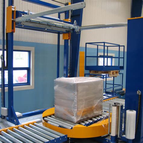 เครื่องพันฟิล์มยืดแบบหมุนอัตโนมัติ Wxtytech