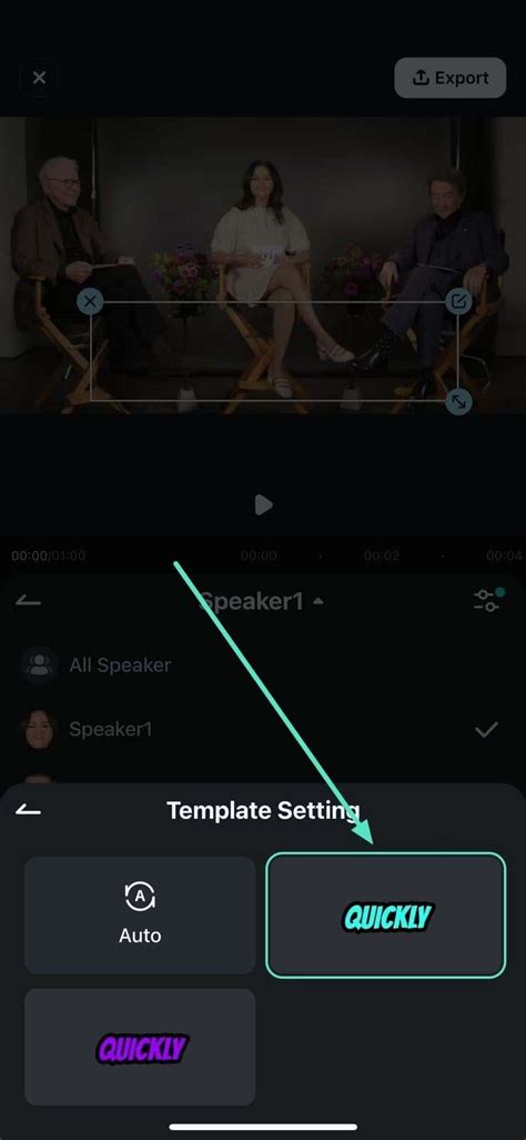 Speaker Detection Filmora For Mobile Guide