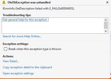 Ms Access Retrieving Data From MSAccess Database From VB NET Stack Overflow