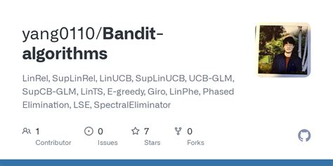 github yang0110 bandit algorithms linrel suplinrel linucb