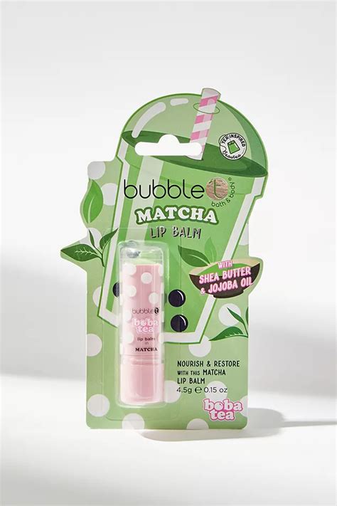 Bubble T Boba Tea Matcha Lip Balm Urban Outfitters Uk