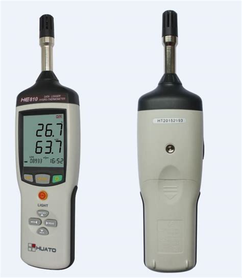 Industrial Grade Handheld Temperature Humidity Data Logger For Warehouse