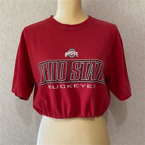 Ohio State Crop Top Etsy