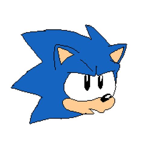 Pixilart Sonic Meme Face By Aqua The Hedgeh