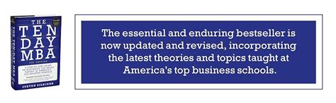 The Ten Day Mba 5th Ed A Step By Step Guide To Mastering The Skills