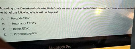 According To Anti Markovnikovs Rule H Br StudyX