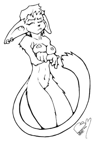 Rule 34 1 Evil Lemur 2001 Anthro Big Ears Breasts Cat Girl Ear