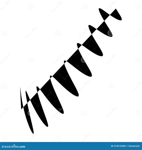 Sine Curvy Wavy Lines Kkkakkaab Stock Vector Illustration Of Crook Curly 214512608