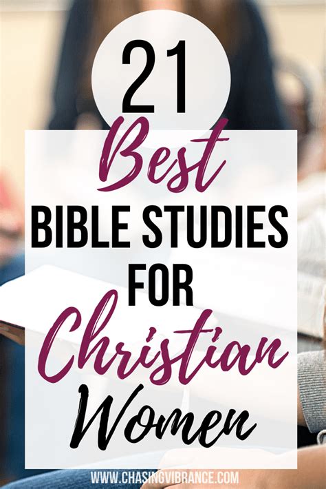 25 Amazing Bible Studies For Christian Women In 2023 Chasing Vibrance