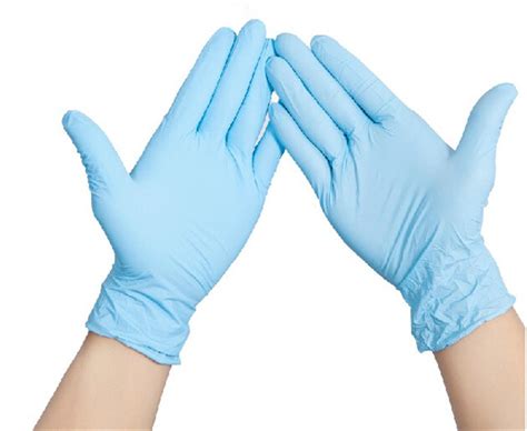 24cm En455 Fda Food Grade Nitrile Disposable Gloves