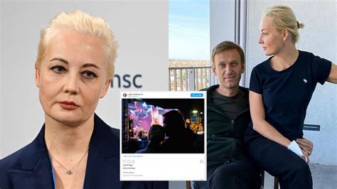 Aleksejaus Navalno žmona Pasidalijo Judviejų Nuotrauka Vyrui Skyrė Meilės žodžius Žmonėslt