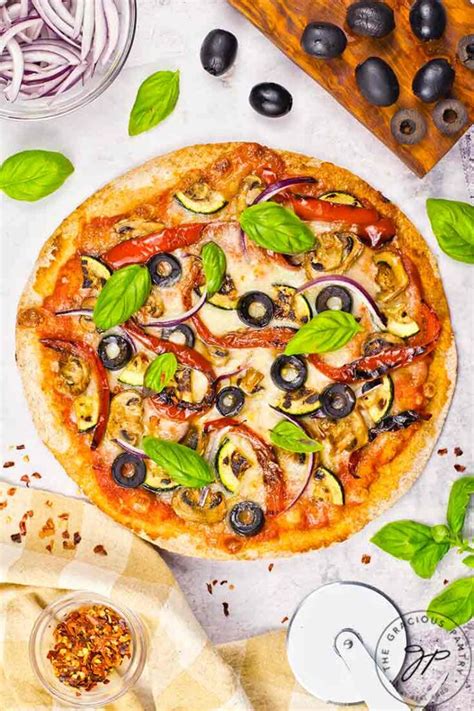 Veggie Pizza Recipe The Gracious Pantry