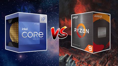 Amd Ryzen Vs Intel Core Comparison — Cpu Architecture Efficiency
