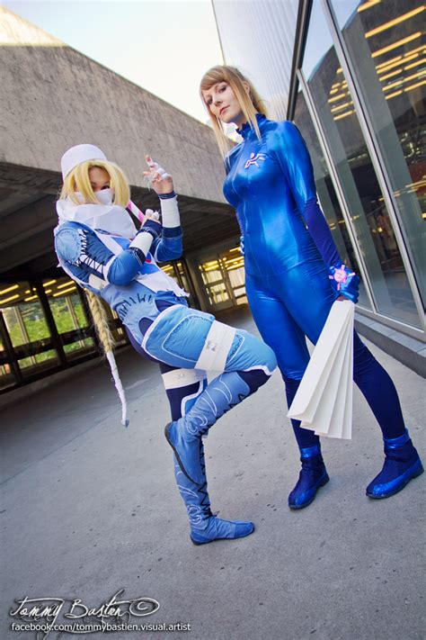 Samus And Sheik Otakuthon 2013 By Sarihel On Deviantart