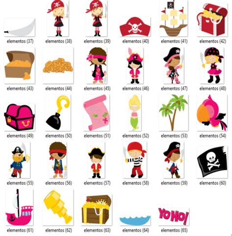 Kit Digital Piratas Png No Elo Camilly Vitoria Silva De Melo