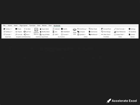 Accelerate Excel On Linkedin Accelerate Excel Toolbar For Transaction