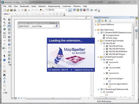 Loading The MapSpeller Extension