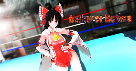 catfight, Touhou, women's pro wrestling / 東方:Reimu - pixiv