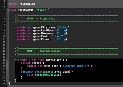 Parse Platform Trying To Subclass Pfuser With Swift What Am I