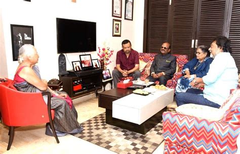 Kolkata West Bengal Governor C V Ananda Bose Meets Padma Bhushan