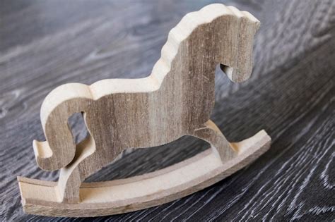 Premium Photo Close Up Of Wooden Horse