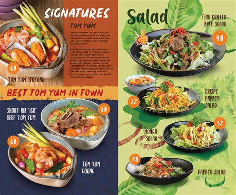 Thai Street Menu Menu For Thai Street Serpong Utara Tangerang