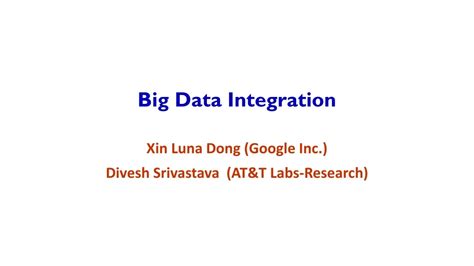 Ppt Big Data Integration Powerpoint Presentation Free Download Id