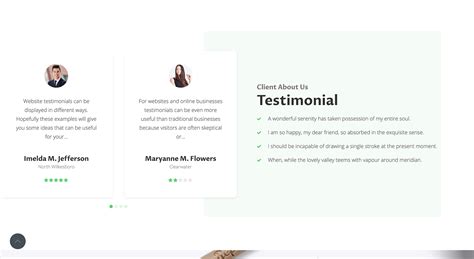 Testimonial Carousel Design With Elementor Pack And Wp Behance