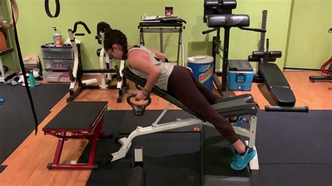 45 incline db row youtube