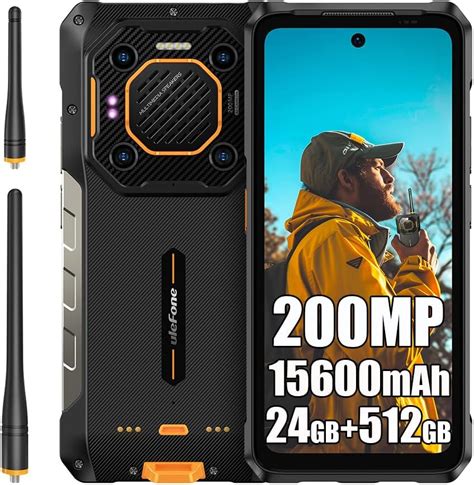 Ulefone Armor X13 Outdoor Smartphone Android 14 12GB 64GB SD 256GB