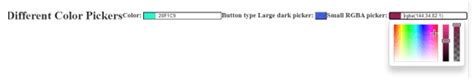 Javascript Color Picker Learn The Examples Of Javascript Color Picker