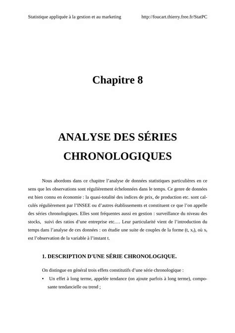 Pdf Analyse Des SÉries Chronologiques Dokumentips