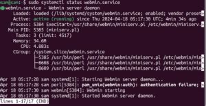 How To Install And Use Webmin On Ubuntu 24 04 Linux Genie