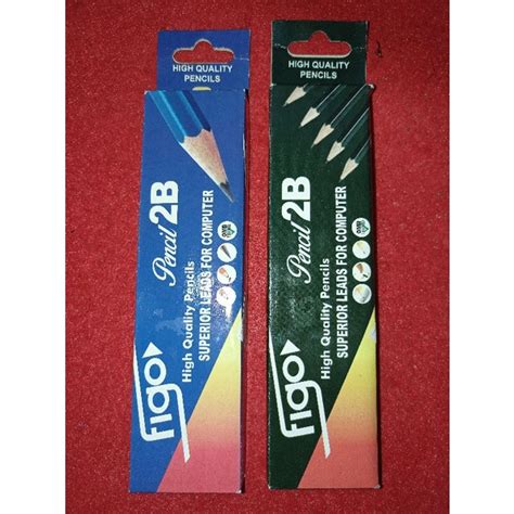 Jual Pencil 2b Figo Isi 12 Pcs Sekolah Dan Kantor Shopee Indonesia