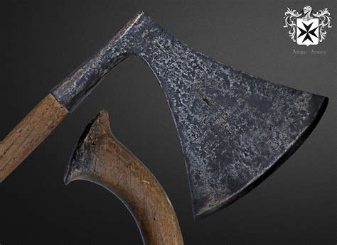 English 16th Century Beheading Executioners Axe Richards Collection