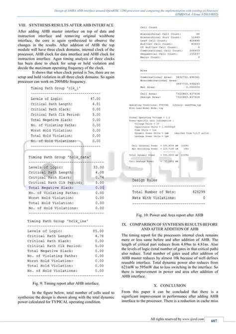 Design Of Amba Ahb Interface Around Openrisc 1200 Processor And