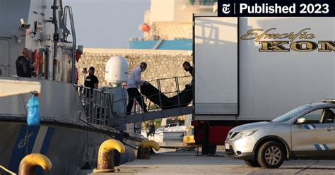 Greece Detains 9 Amid Search For Migrants After Crowded Ship Capsizes