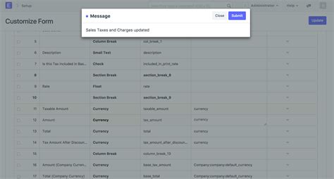Submit Button On Dialog Box Even If Not Needed · Issue 4719 · Frappe