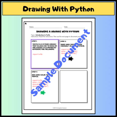 No Prep Drawing Circles With Python Classful