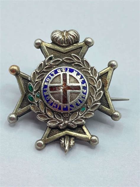 Ww1 The Royal Sussex Regiment Officers Collar Badge In Misc Other
