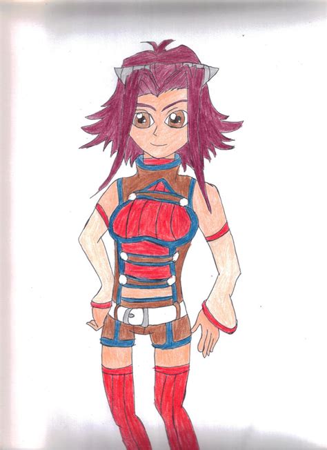 Akiza Izinski Dressed As Kallen Kozuki By Bluespeedsfan92 On Deviantart