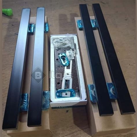 Jual Handle Pintu Rumah Stainless All Model Panjang Cm Set Body Kunci Tarikan Gagang Pintu