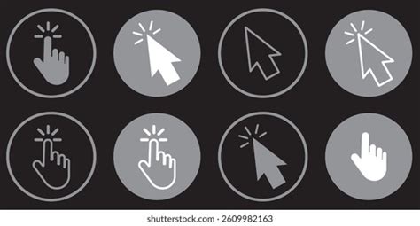 Computer Mouse Click Cursor Load Symbol Stock Vector Royalty Free 2609982163 Shutterstock